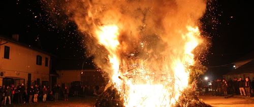 Falò di Sant'Antonio in Cascina Biblioteca - facilebimbi